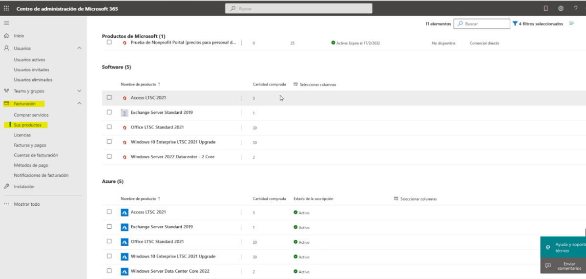 Adiós VLSC, hola M365 Admin Center | TechSoup Spain